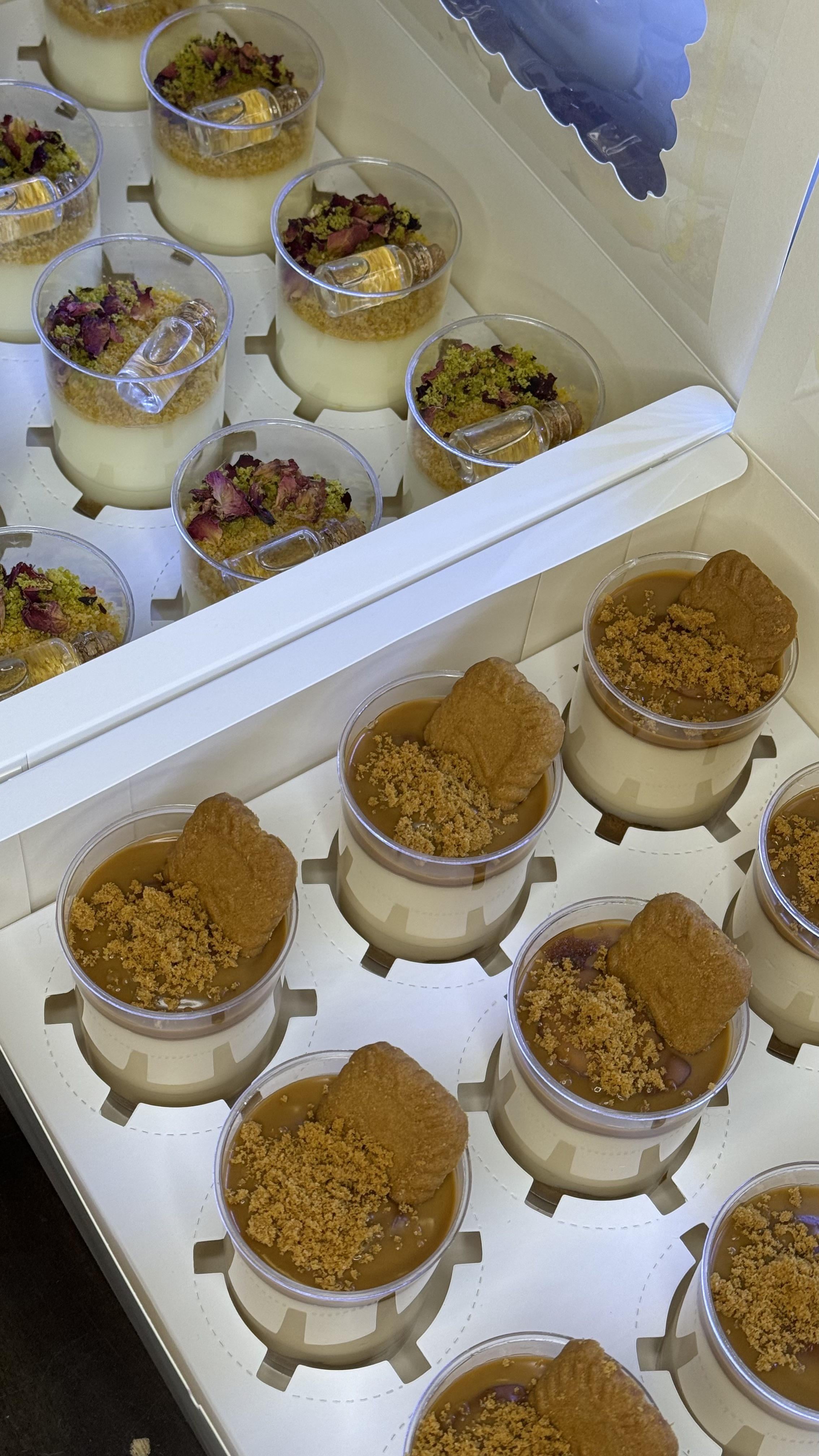 Biscoff and Knafeh Cups - Dining and Cooking