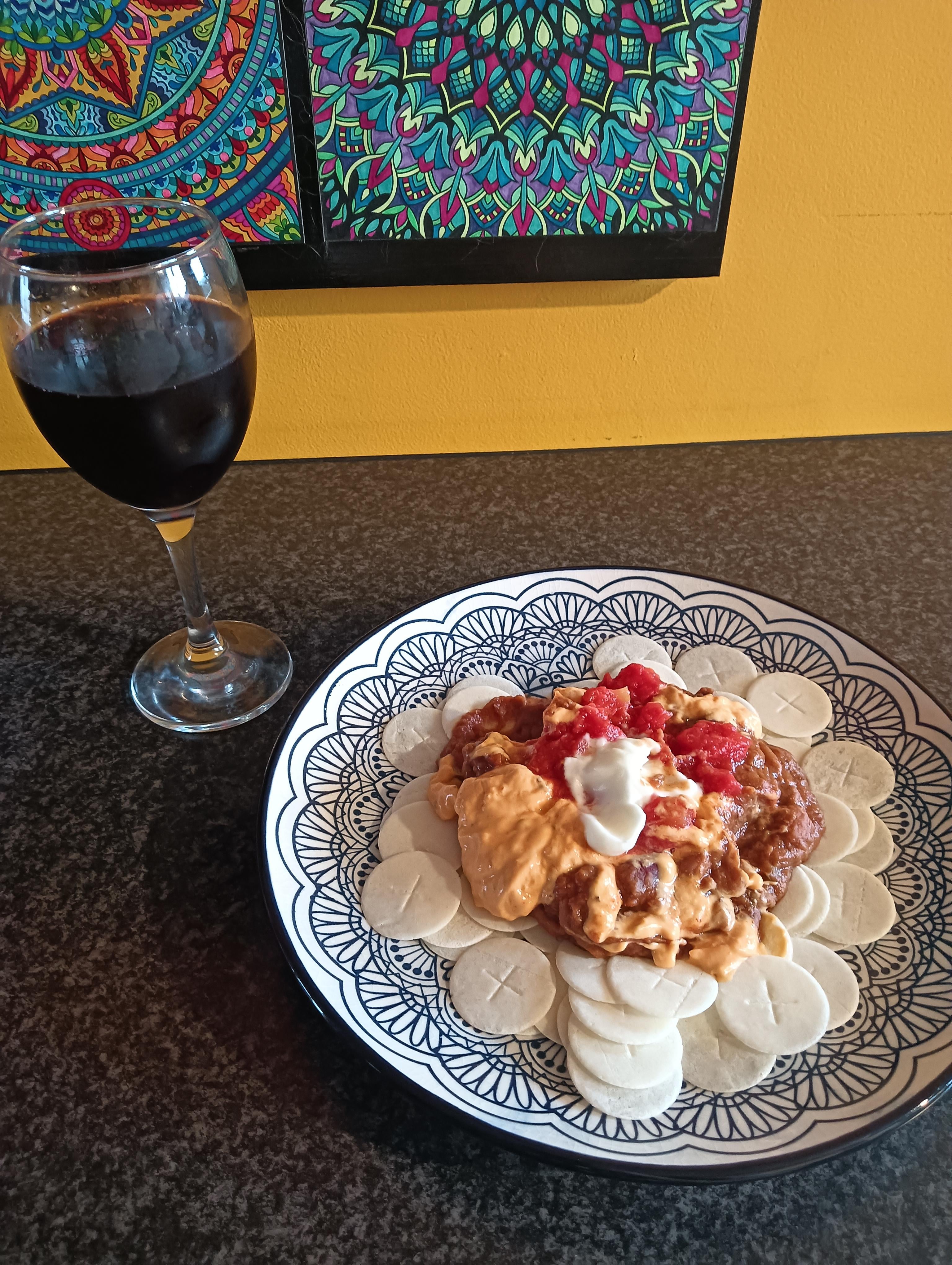 I made Communion Wafer nachos - Dining and Cooking