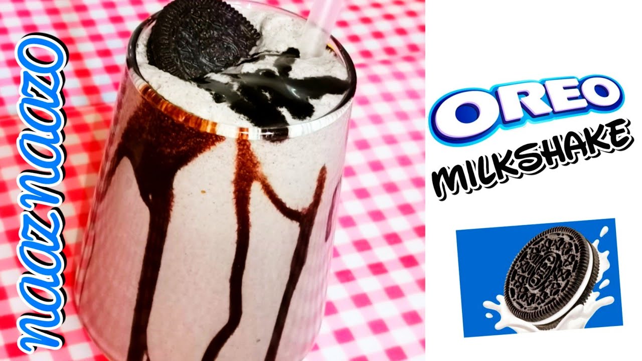 How To Make Oreo Milkshake Oreo Milkshake Recipe Oreo Shake