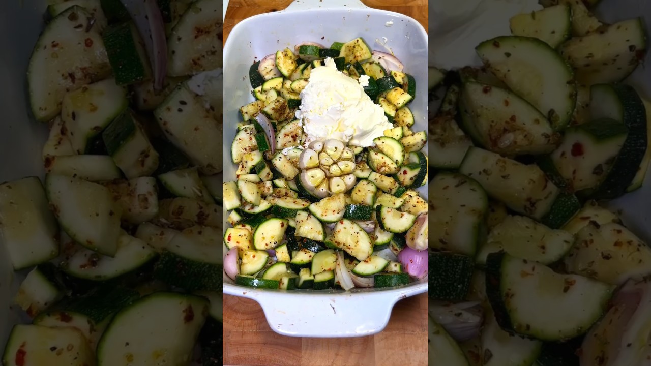 One Tray Creamy Zucchini Pasta Bake - Easy & Quick - Dining and Cooking