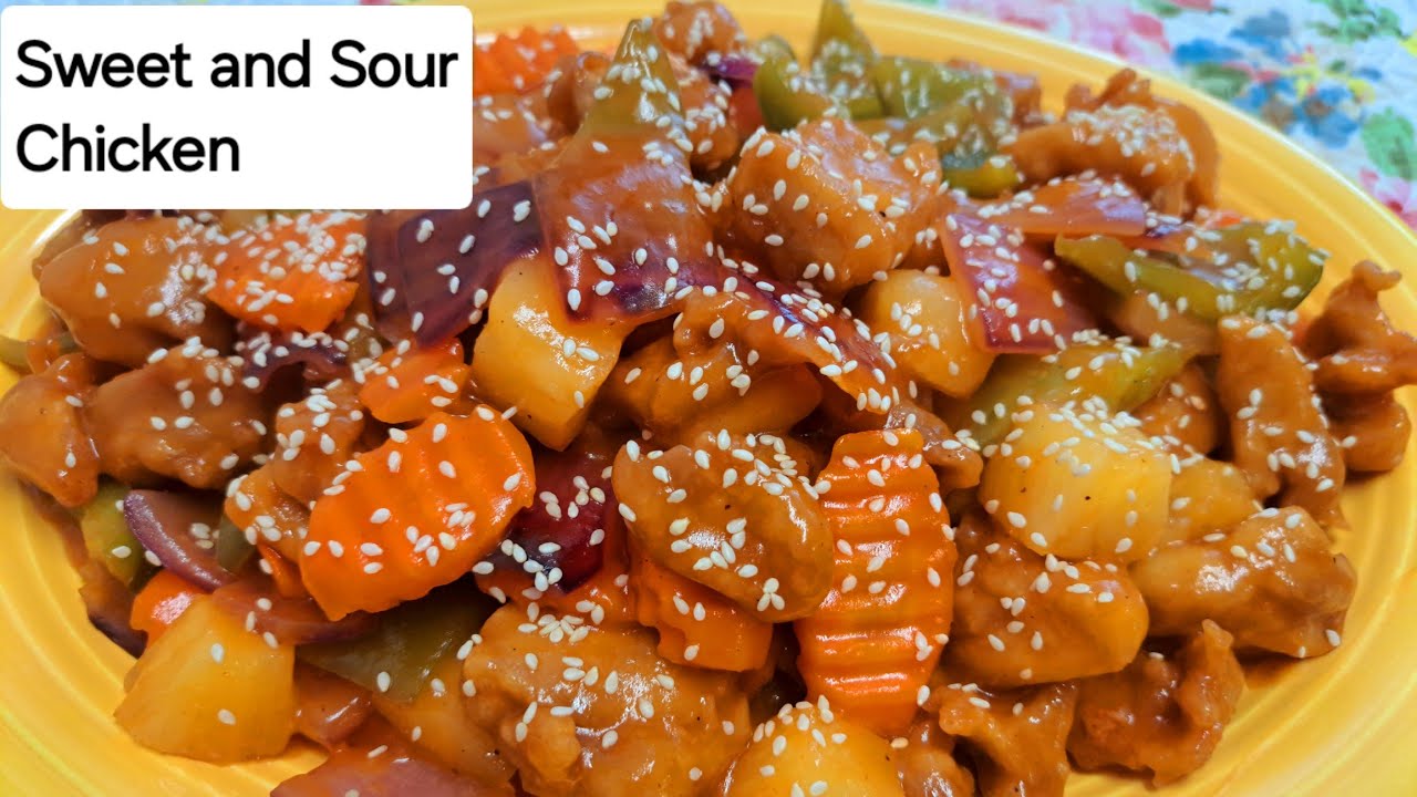 SWEET AND SOUR CHICKEN RECIPE | BETTER THAN TAKE OUT - Dining and Cooking