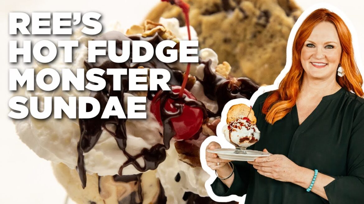 Ree Drummond's Hot Fudge Monster Sundae | The Pioneer Woman | Food ...