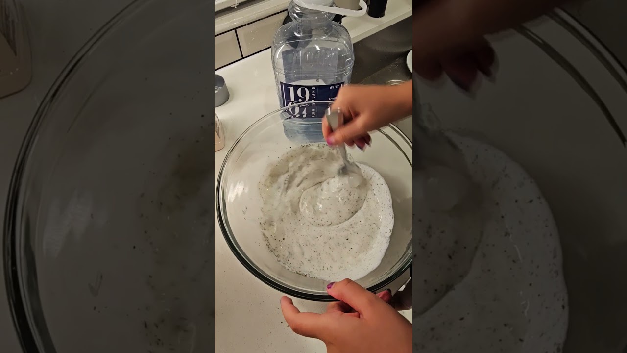 Making a mint Yogurt Armenian drink. #Armenian #yogurtdrink #tahn # ...