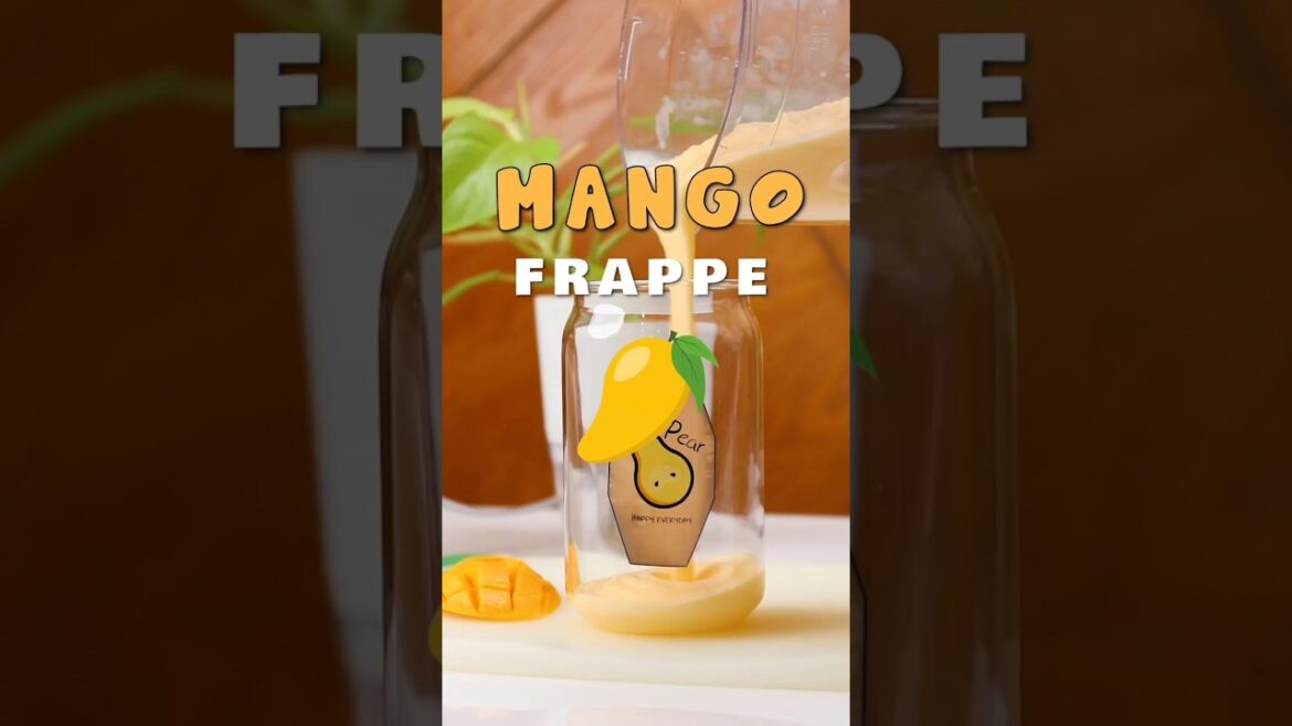 The secret to the perfect McDonald's Mango Frappe at home #recipe#mango ...