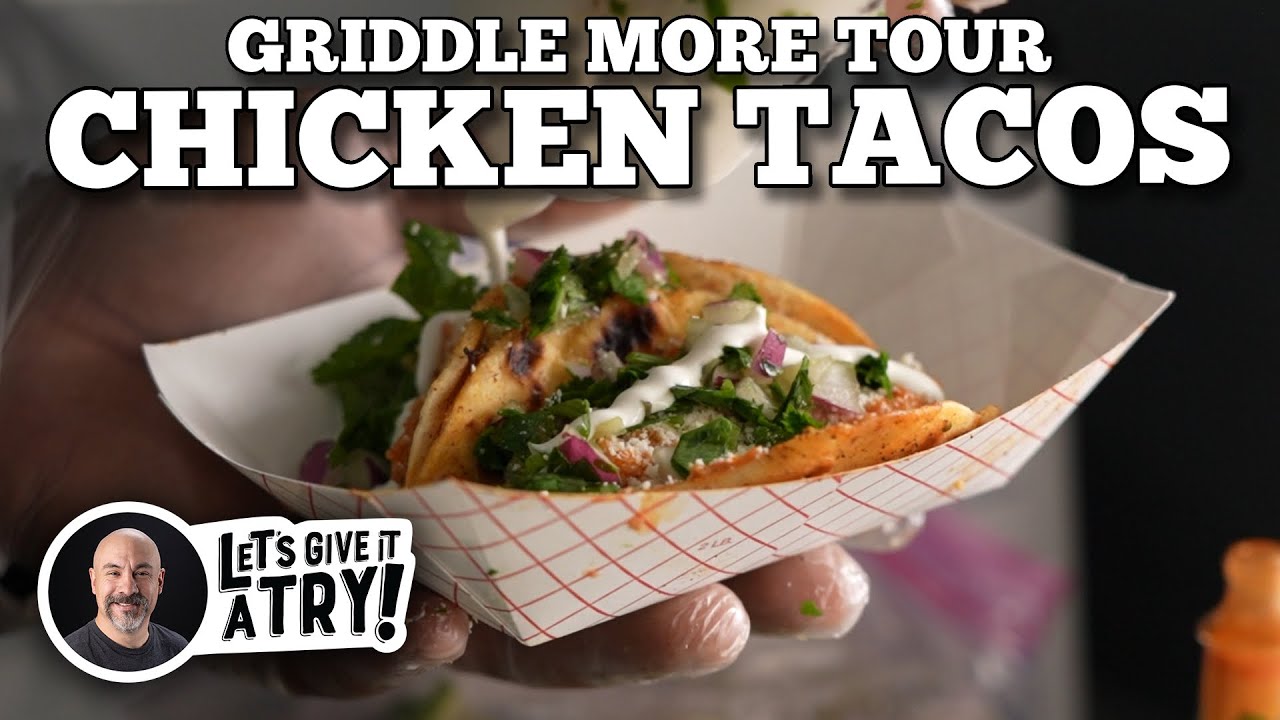 Todd's Griddle More Tour Chicken Tacos | Blackstone Griddles - Dining ...
