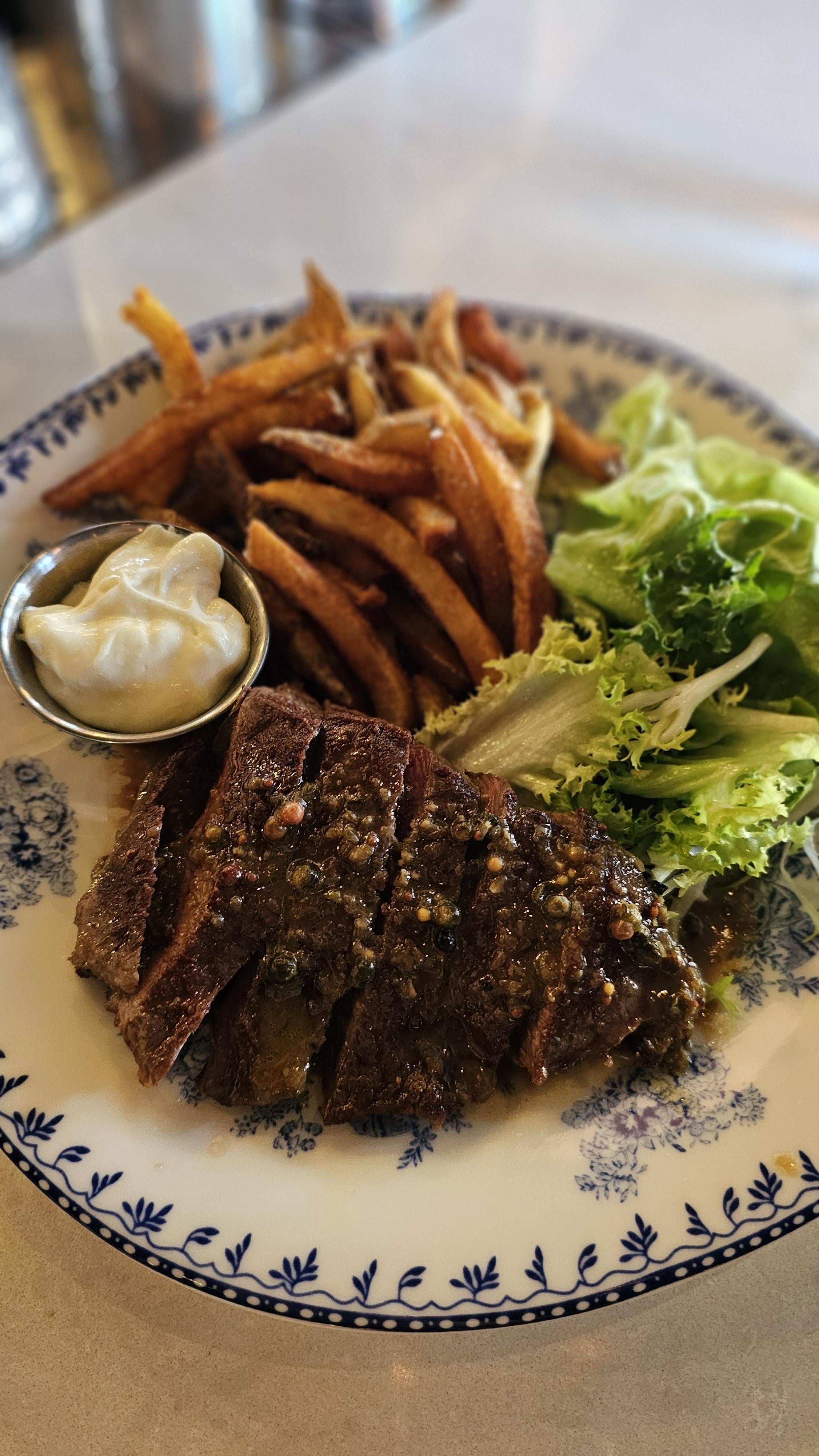 Steak Frites at Bar Parisette - Dining and Cooking