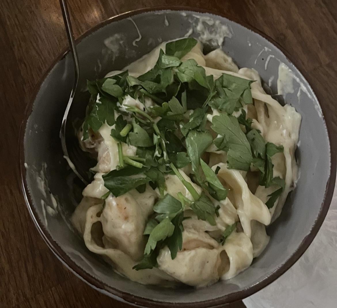 bf cooked for me for the first time and made me the best chicken ...