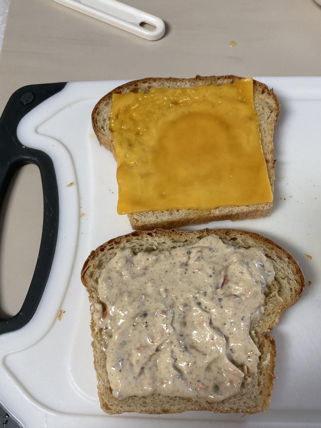 Flower Moroccan Spiced Sardine homemade sourdough bread sandwich with a ...