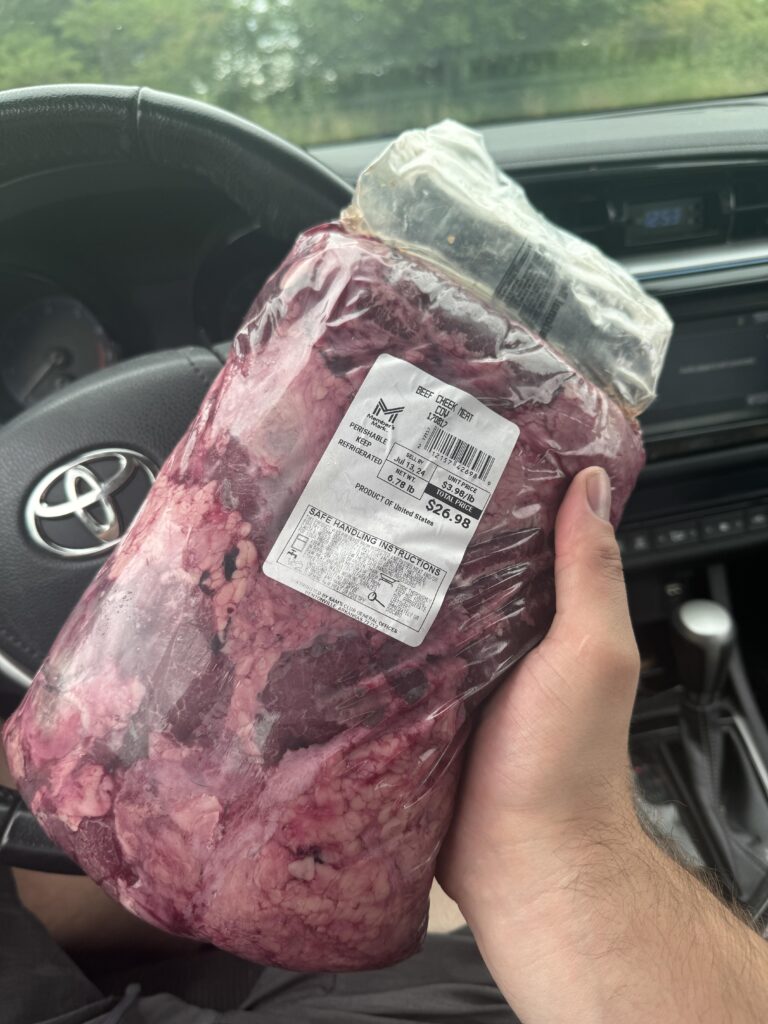 I didn’t even know Sam’s Club sold beef cheek. Should I do smoked tacos ...