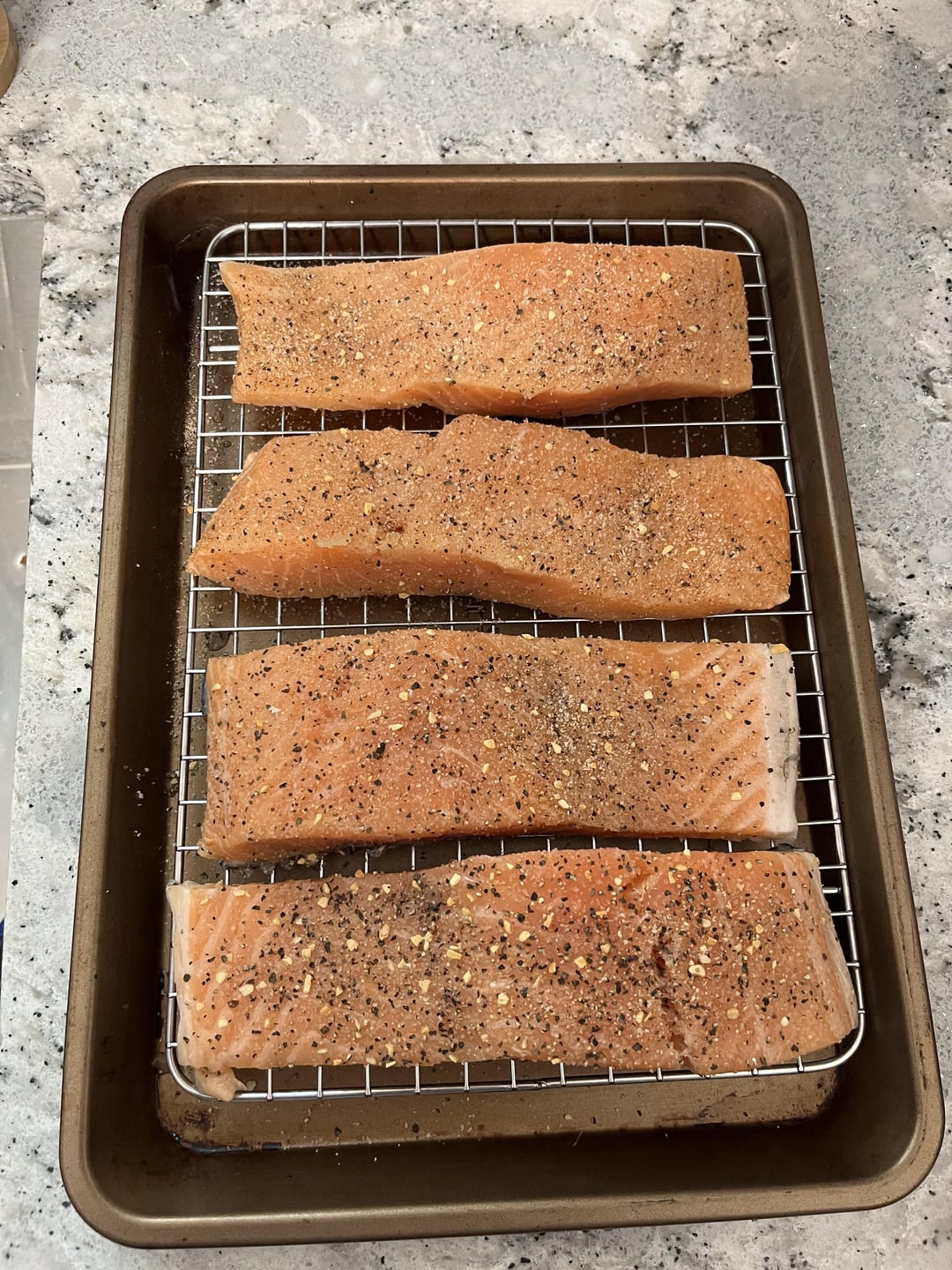 Teriyaki glazed smoked salmon on the kettle - Dining and Cooking