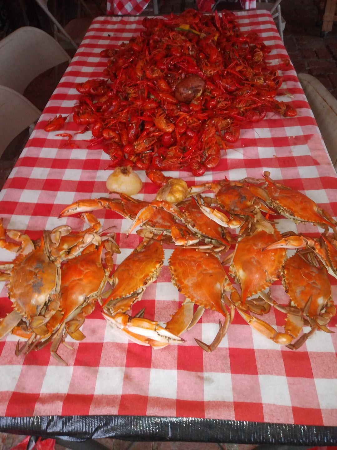 Craw fish, Dungeons Crabs, Shrimp, Corn on the Cob, and Blue Crab Boil ...