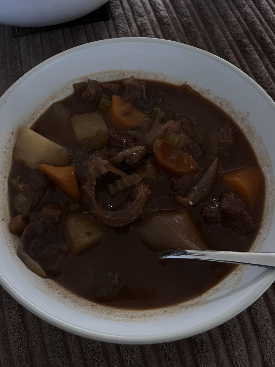 My first attempt at home made beef stew. - Dining and Cooking
