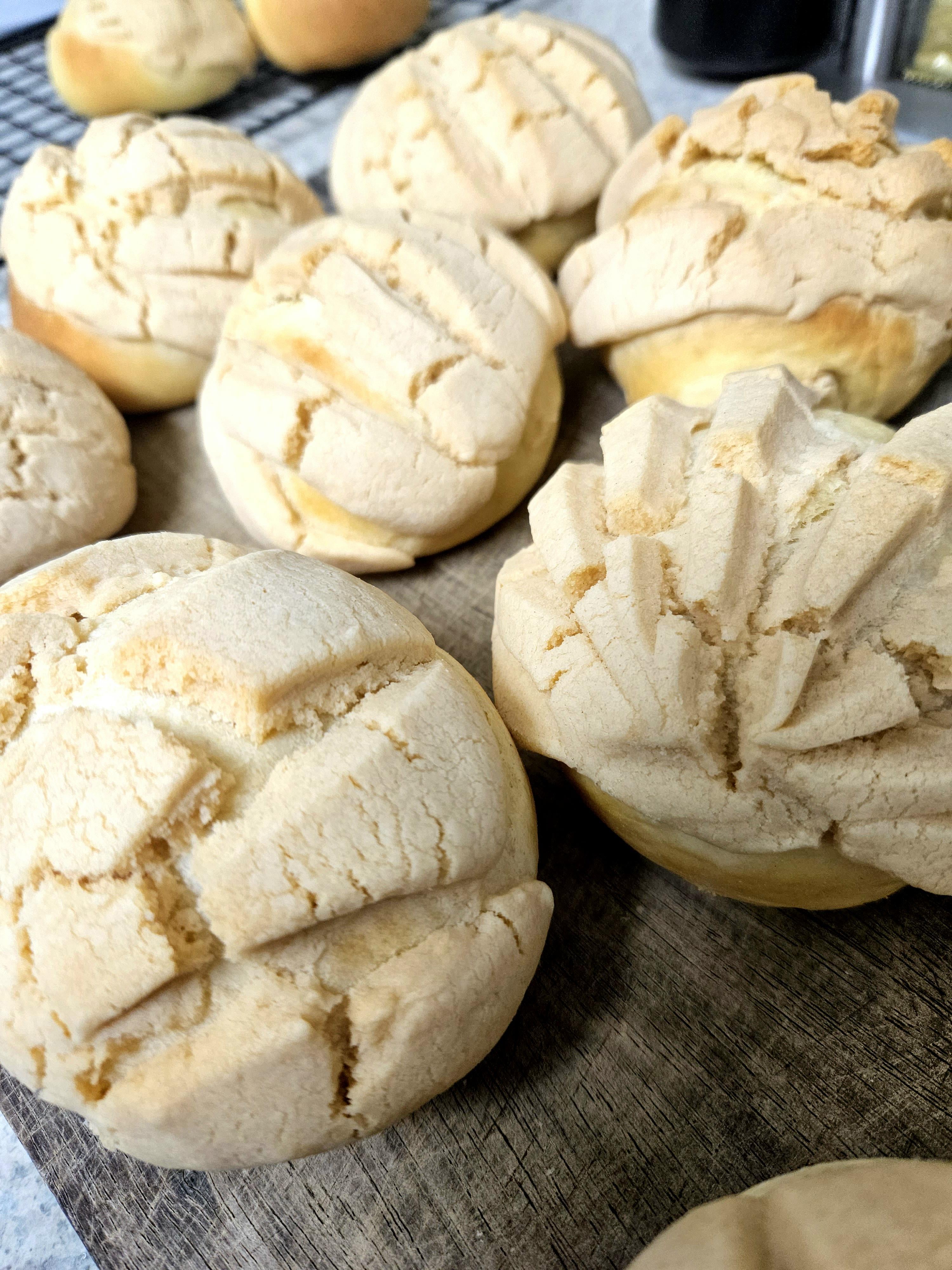 Homemade Conchas - Dining and Cooking