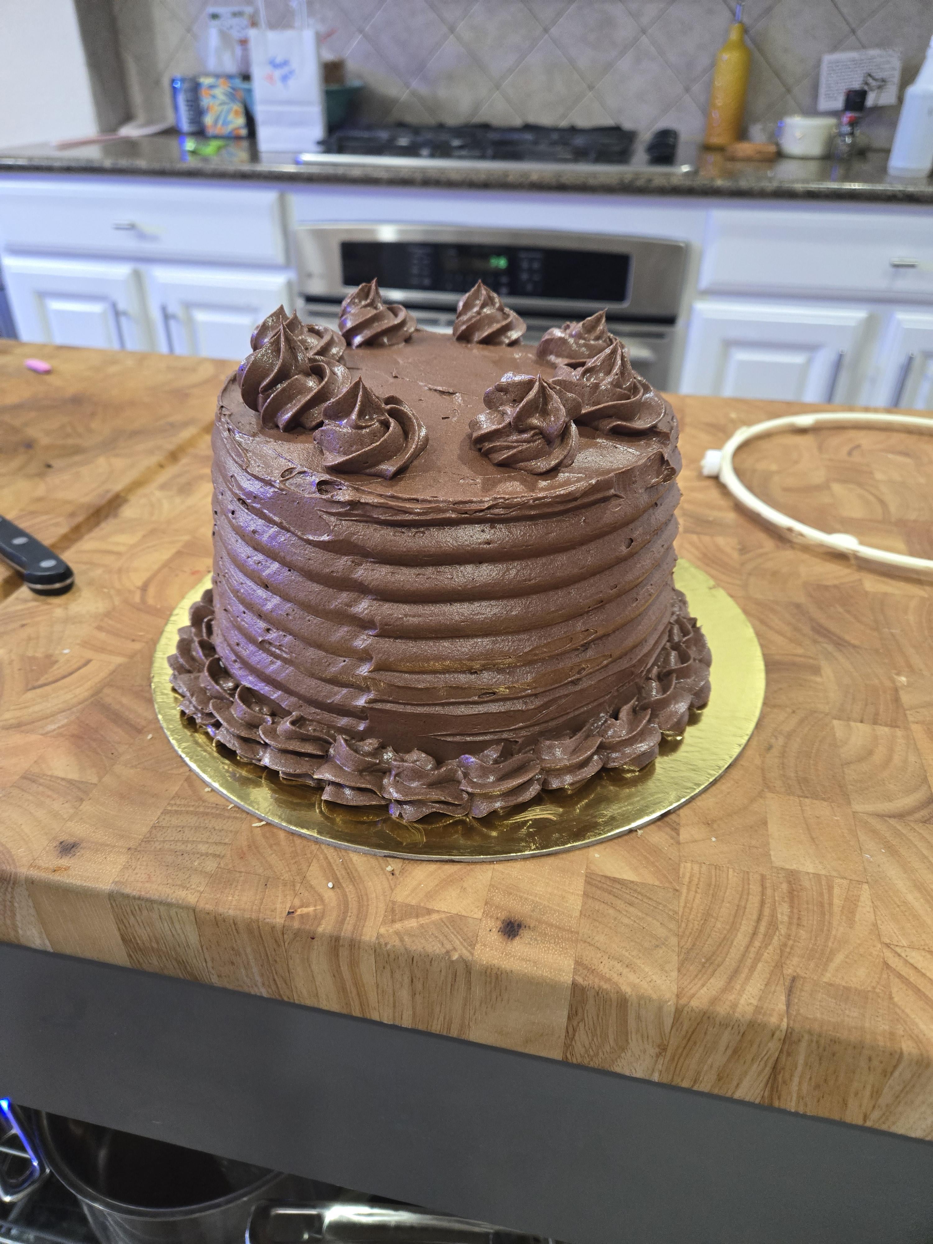 I call this the "both kids are napping so make a cake as fast as you ...