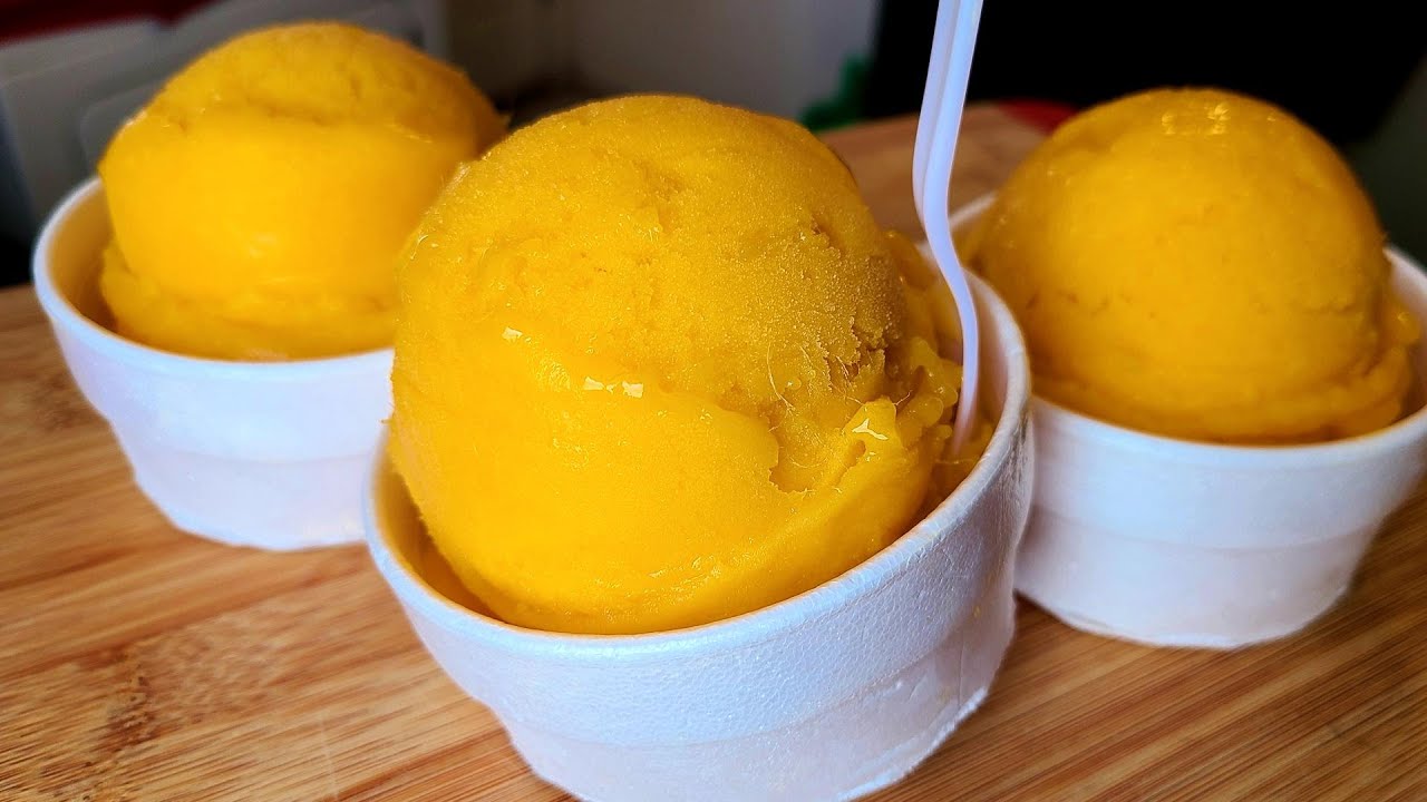 Mango Freeze Sorbet | Made with fresh mangoes | Inspired by New Orleans ...