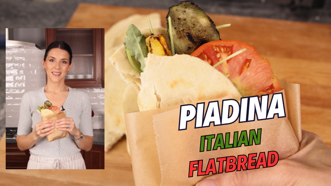 How to make PIADINA | Italian street food | ITALIAN FLATBREAD! - Dining ...