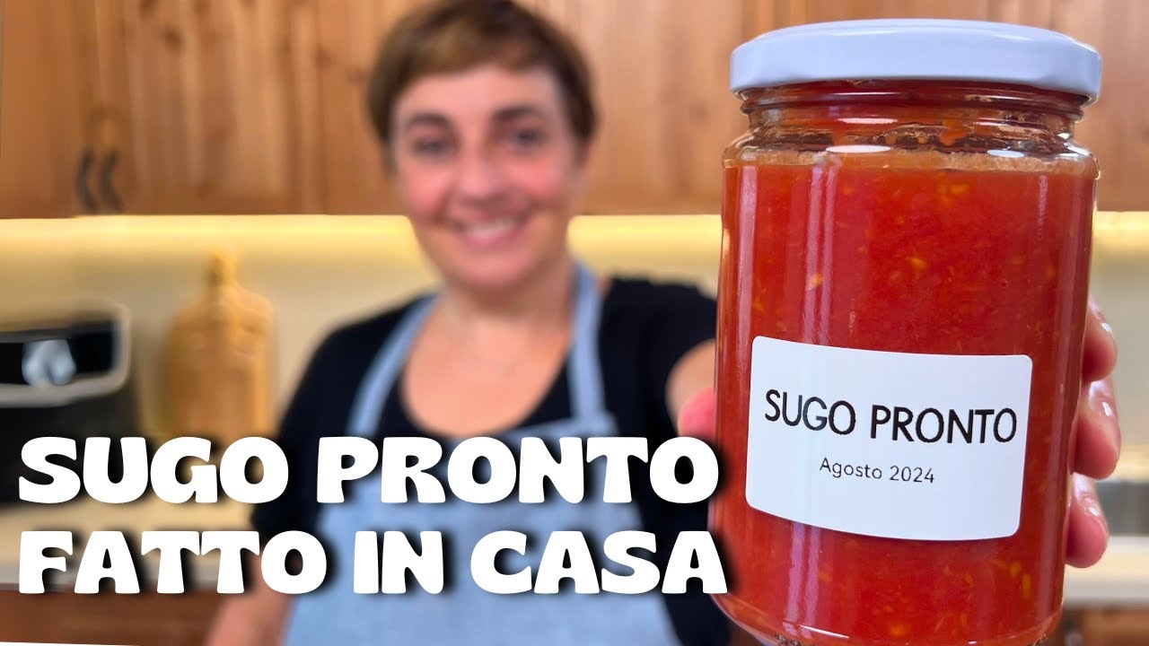 SUGO DI POMODORO PRONTO Ricetta Facile - Fatto in Casa da Benedetta ...