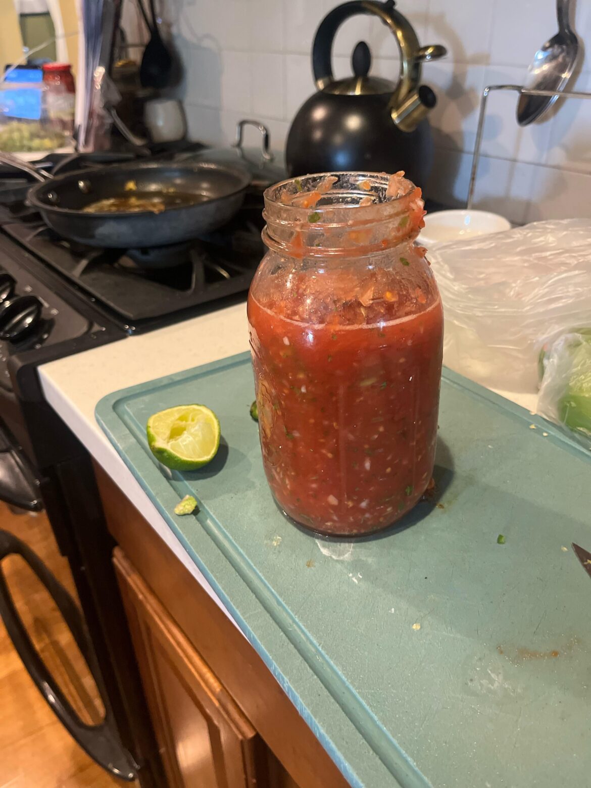 First attempt at salsa - Dining and Cooking