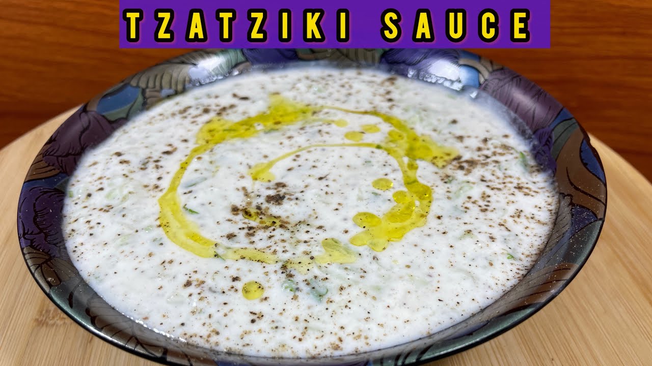 Tzatziki Sauce Recipe | How to make Tzatziki Sauce | By Meri Tasty ...