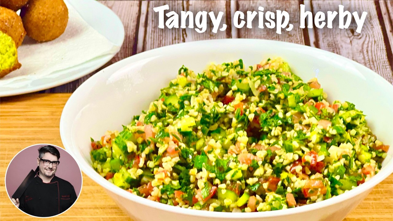 Middle Eastern Series Part 1 : Delicious Tabbouleh Recipe - Dining and ...