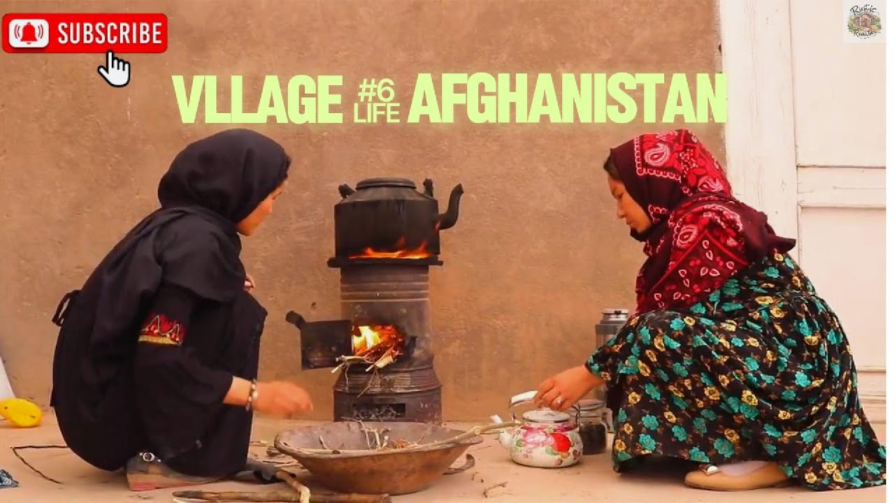 Village Life Afghanistan: Daily Routine & Cooking Eggplant Feast. C: Village Chanel - Dining and ...