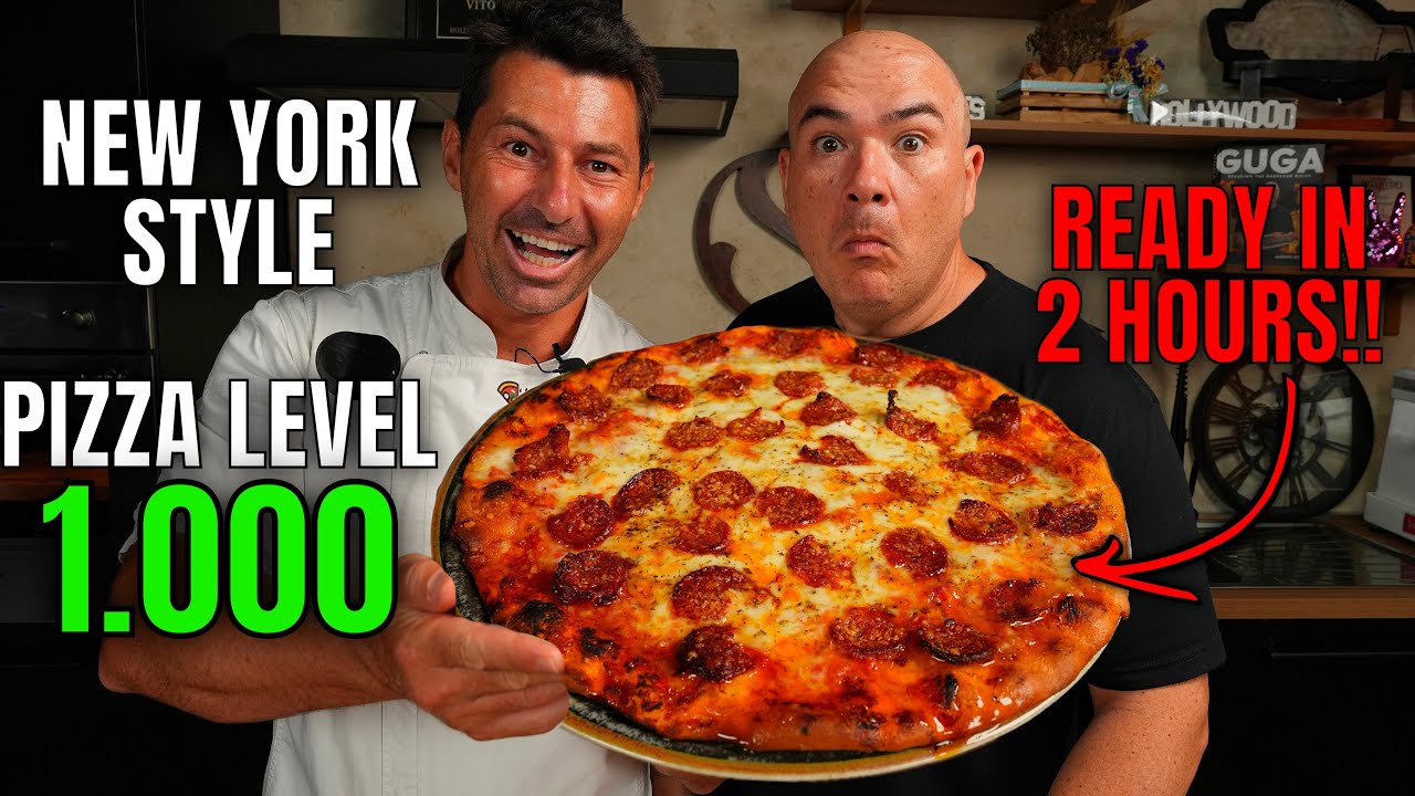 Next Level New-York Style Pizza Dough in 2 Hours at Home For @GugaFoods ...