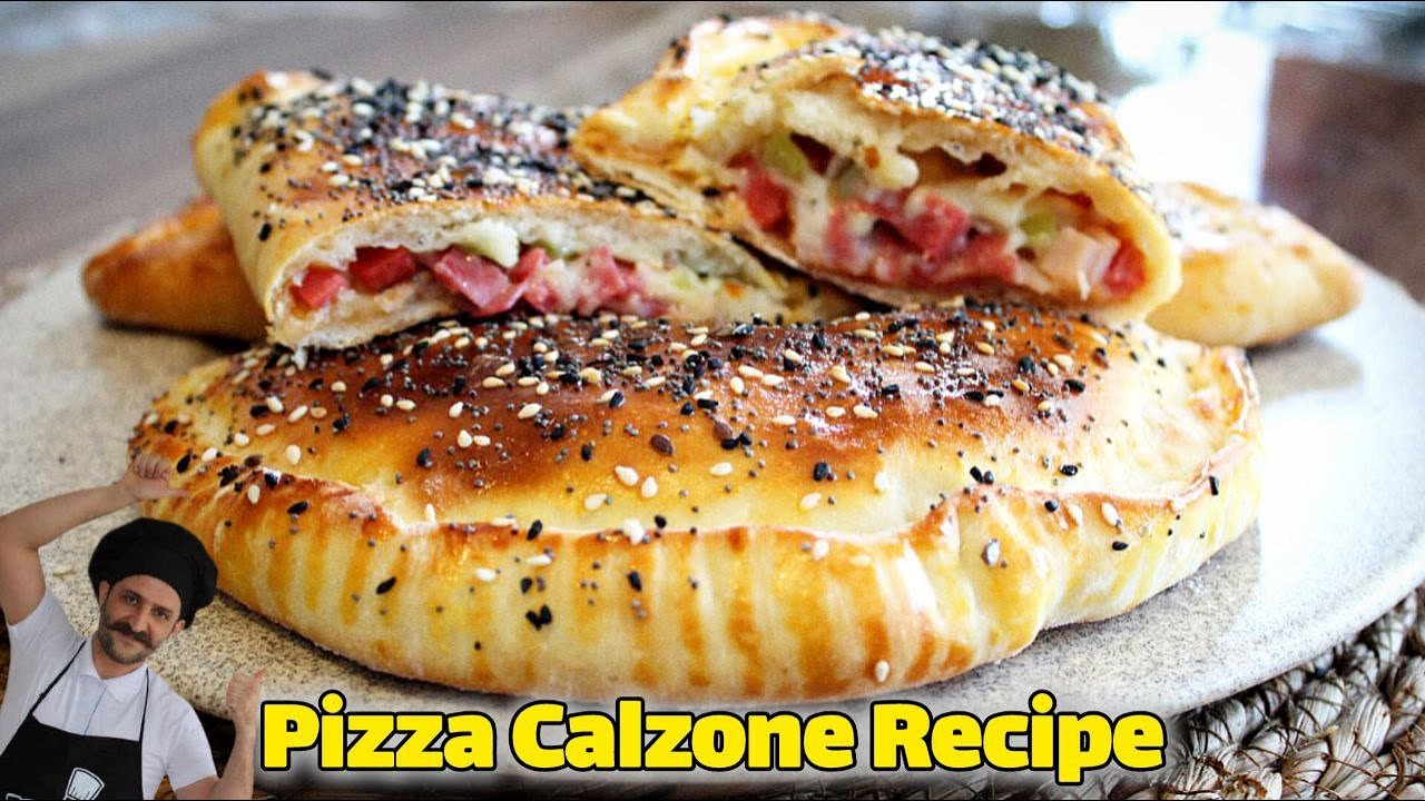 Homemade Pizza Calzone Recipe | How to Make Delicious Calzones at Home ...