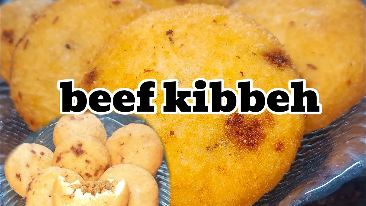 Crispy & Juicy Beef Kibbeh Traditional Lebanese Dish Pro appetizer for ...