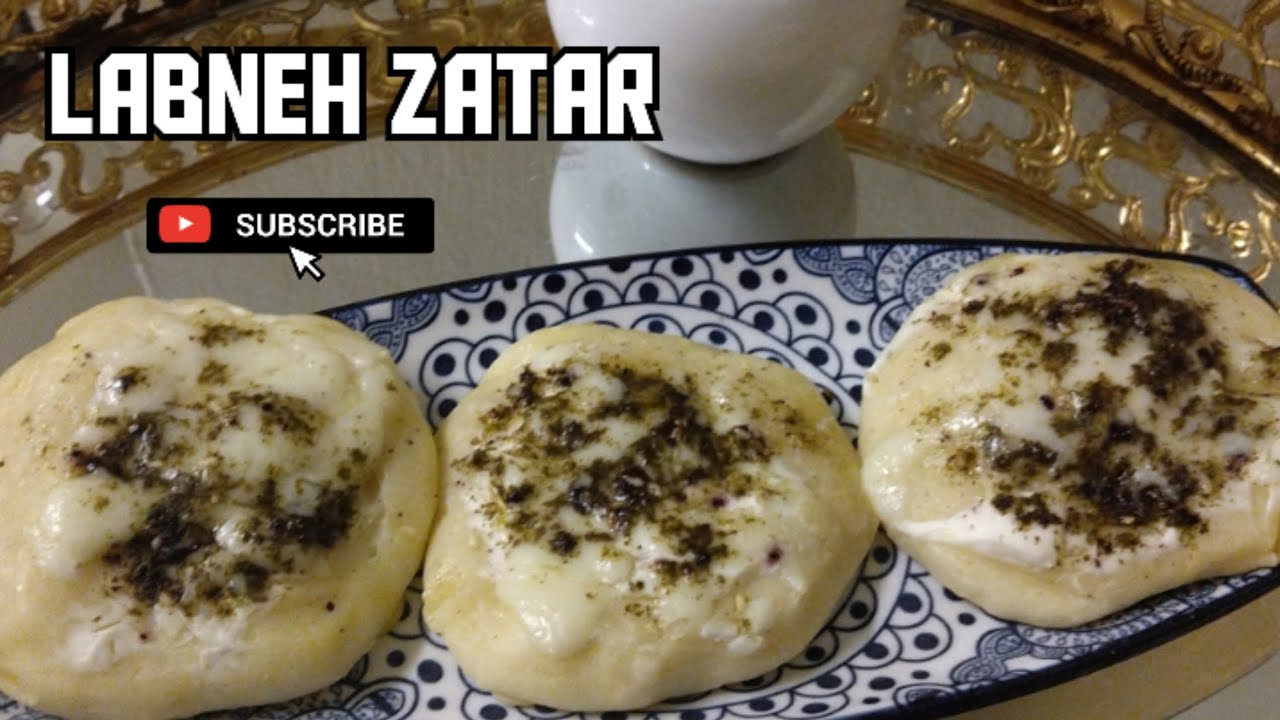 labneh Zatar | fatayer labneh | fatayer dough recipe |fatayer | zataar ...