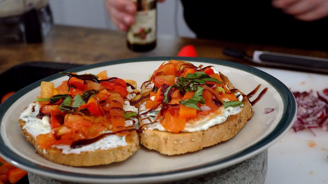 Easy Holy Trinity Crostini Recipe - Dining and Cooking