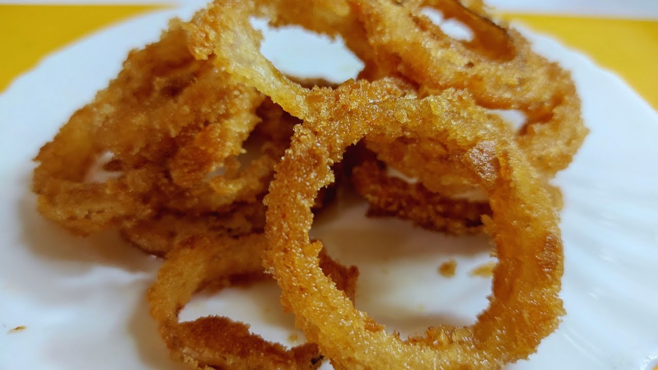Perfect Crispy Onion Rings Recipe How to Make Homemade Onion Rings Easy ...
