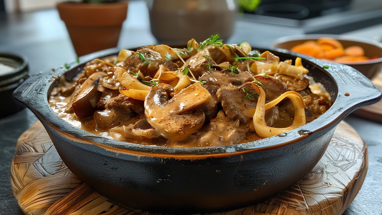 Easy & best Classic Beef Stroganoff Recipe - Dining and Cooking