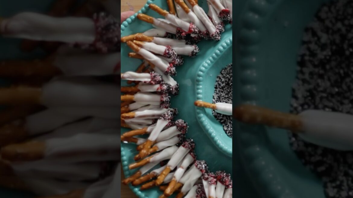 Choco Smokes | How to Make Chocolate Covered Pretzel Cigarettes ...