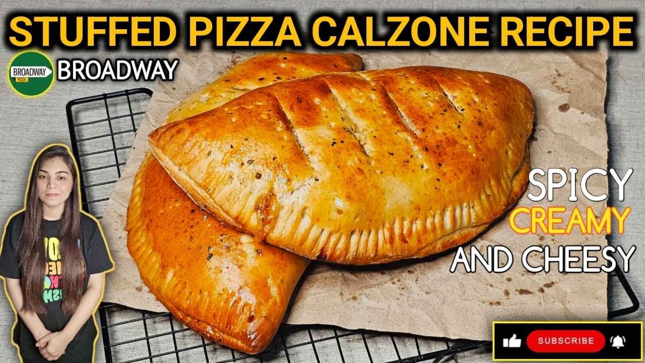 BROADWAY's Secret Stuffed Pizza Calzone Recipe EXPOSED! By ...