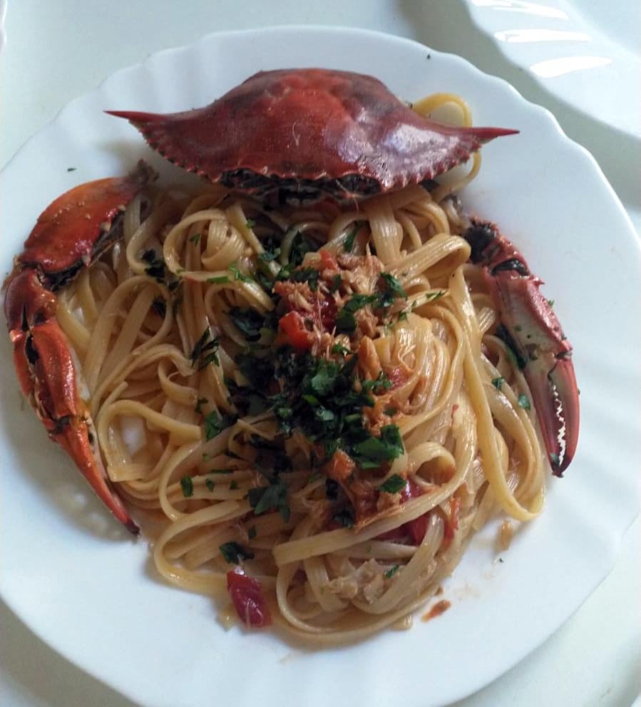 Linguine rigate with crab - Dining and Cooking