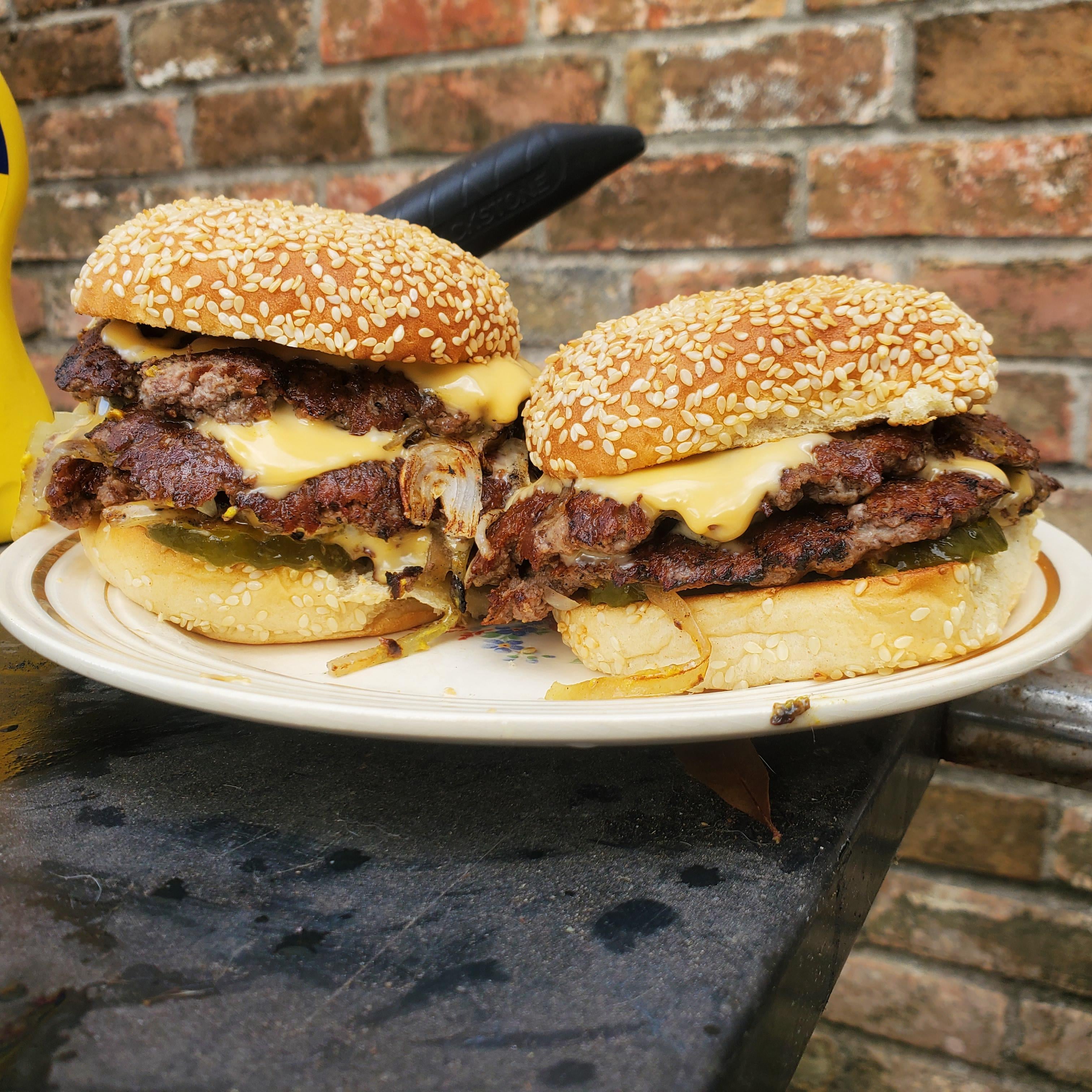 coupla double patty baddies - Dining and Cooking