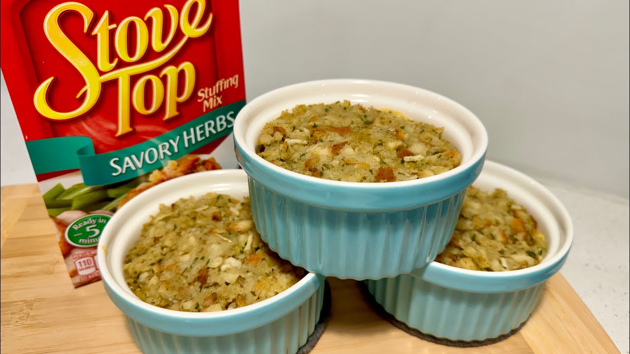CHICKEN STUFFING POT PIES! An Irresistible MINI Recipe Everyone Loves ...