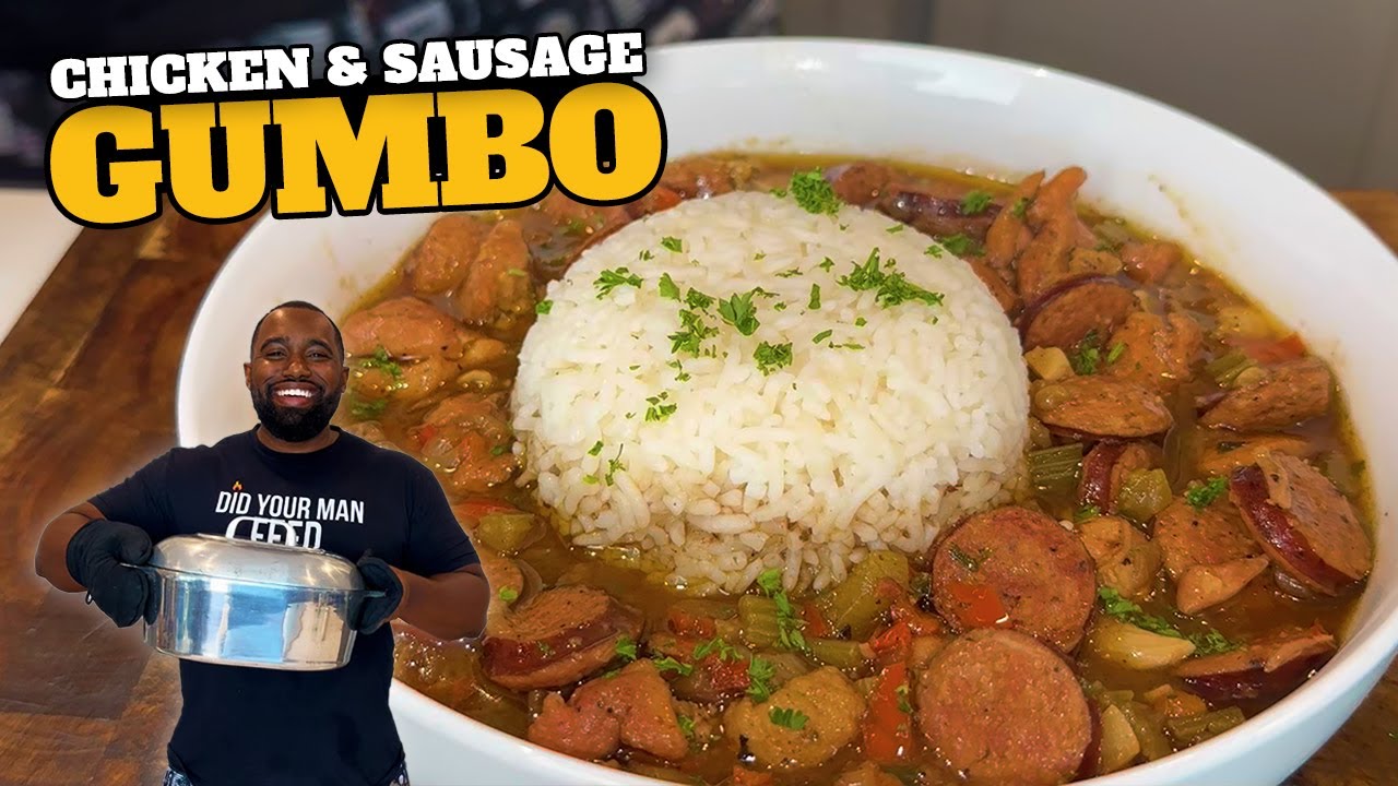 The BEST Chicken & Sausage Gumbo Recipe You’ll Ever Make! - Dining and ...