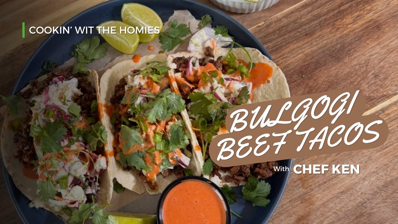 Chef Ken's Ultimate Bulgogi Beef Taco Recipe | Korean Fusion Taco ...