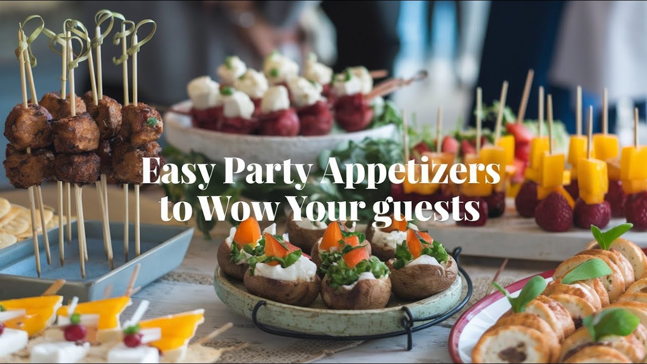 Top 10 Easy Party Appetizers to Wow Your Guests! - Dining and Cooking