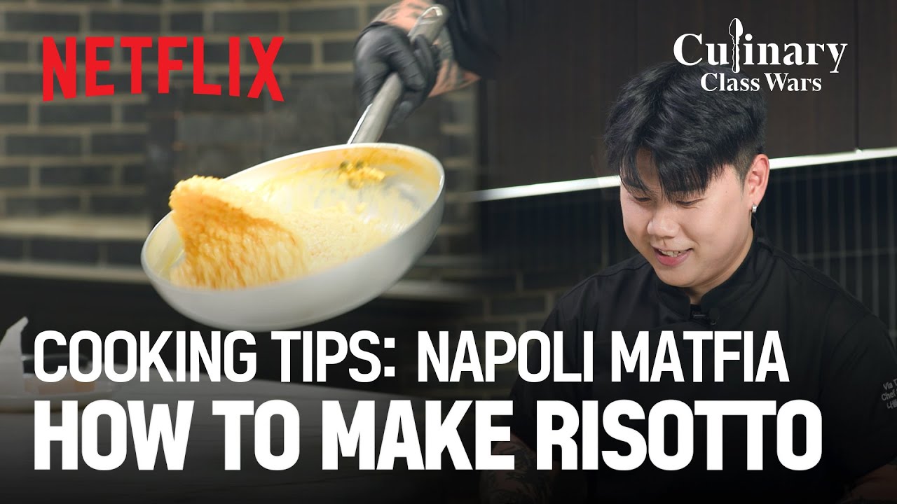 Tips: How to make risotto for 100 people in 20 minutes? #NapoliMatfia # ...