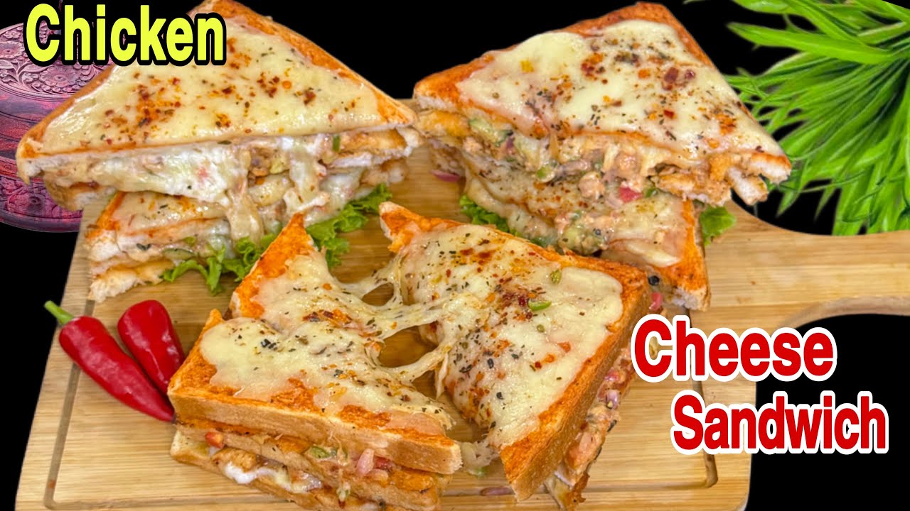 The Ultimate Chicken Cheese Sandwich | Chicken Sandwich Recipe ...
