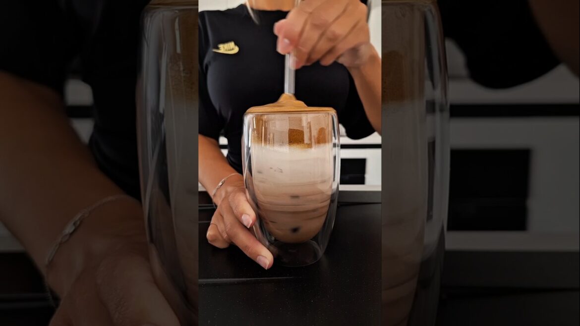 Nutella Greek Frappe in 1 Minute - Dining and Cooking
