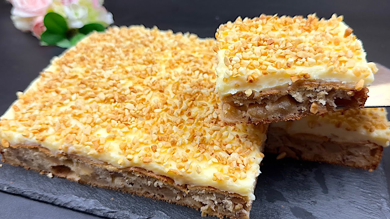 La famosa torta di mele tedesca che fa impazzire il mondo! Una torta ...