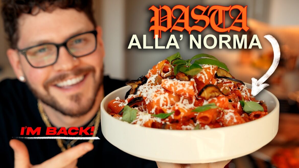 This pasta is my DEATH ROW meal! (Pasta Alla Norma) MoreSeasoning ...