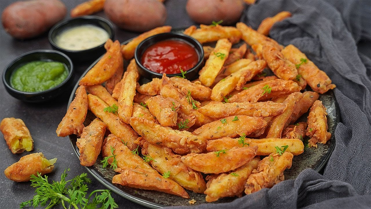 Potato Zinger French Fries Recipe | Crispy Kfc french Fries Recipe ...