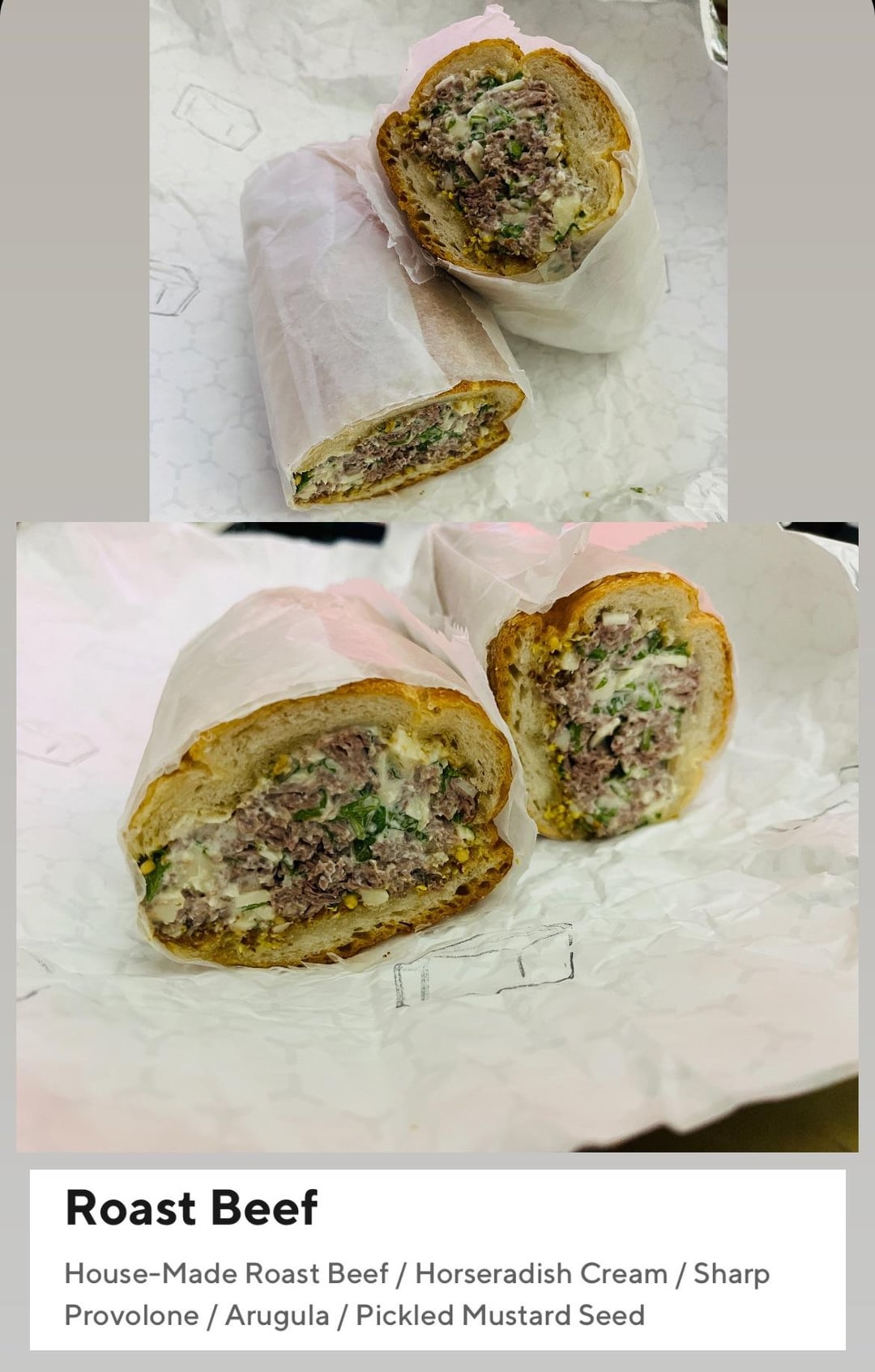The Roast Beef and Cubano from Brown Bag Sandwich Co. in NYC - Dining ...