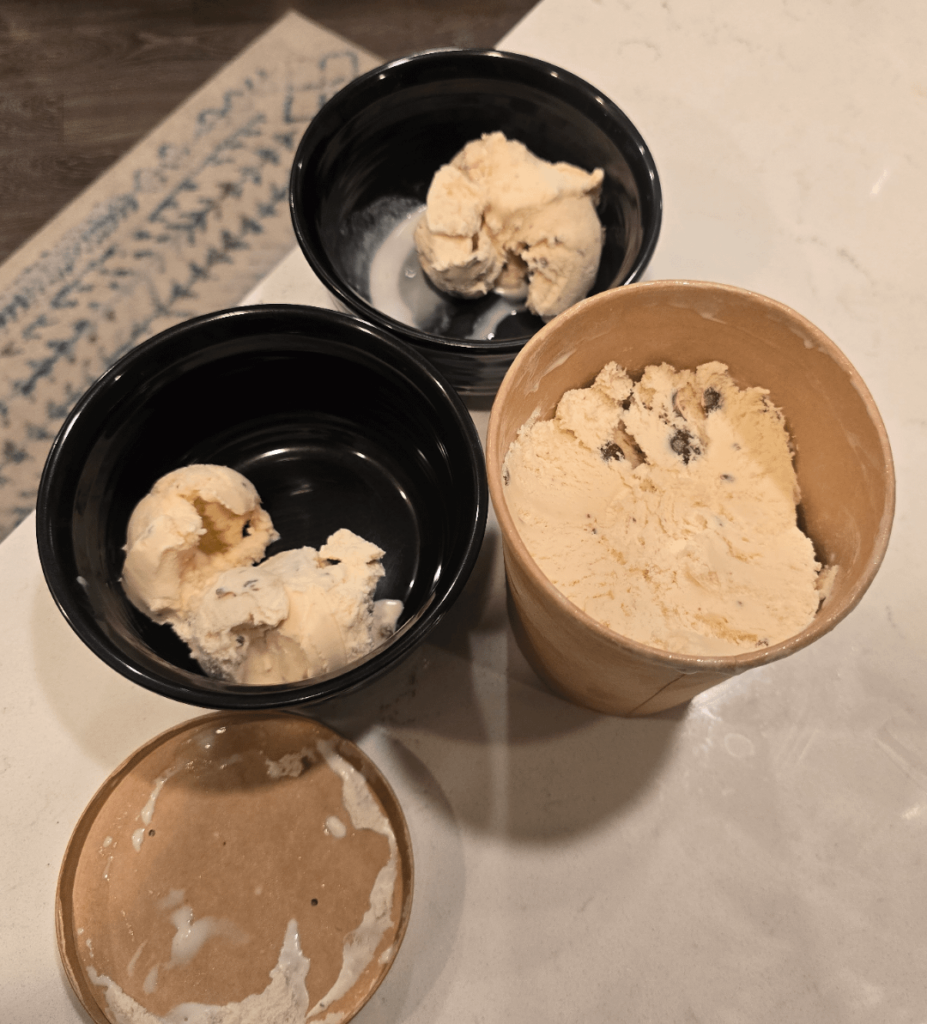 Homemade dairy free malted vanilla Whopper ice cream - Dining and Cooking