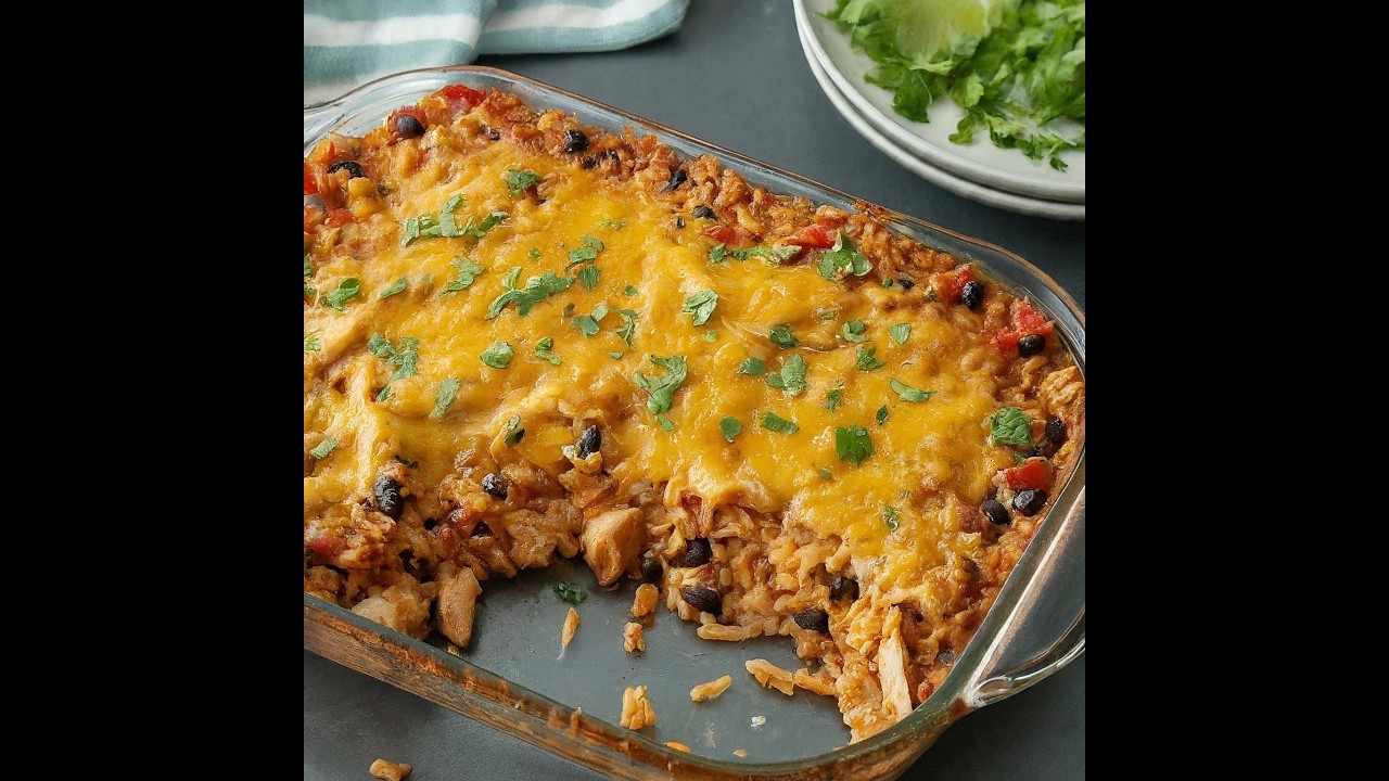 Taco Rice Casserole! - Dining and Cooking