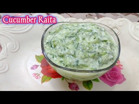 Raita Recipe | Cucumber Salad recipe | Cucumber Raita Recipe for ...